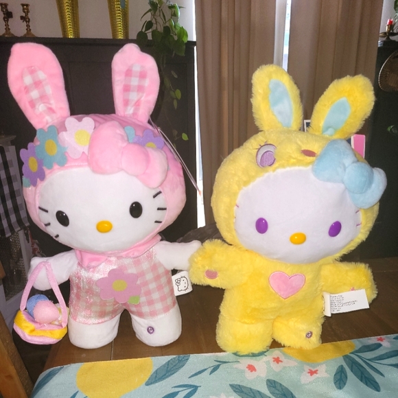 Sanrio | Toys | Two Easter Hello Kitty Side Stepper | Poshmark